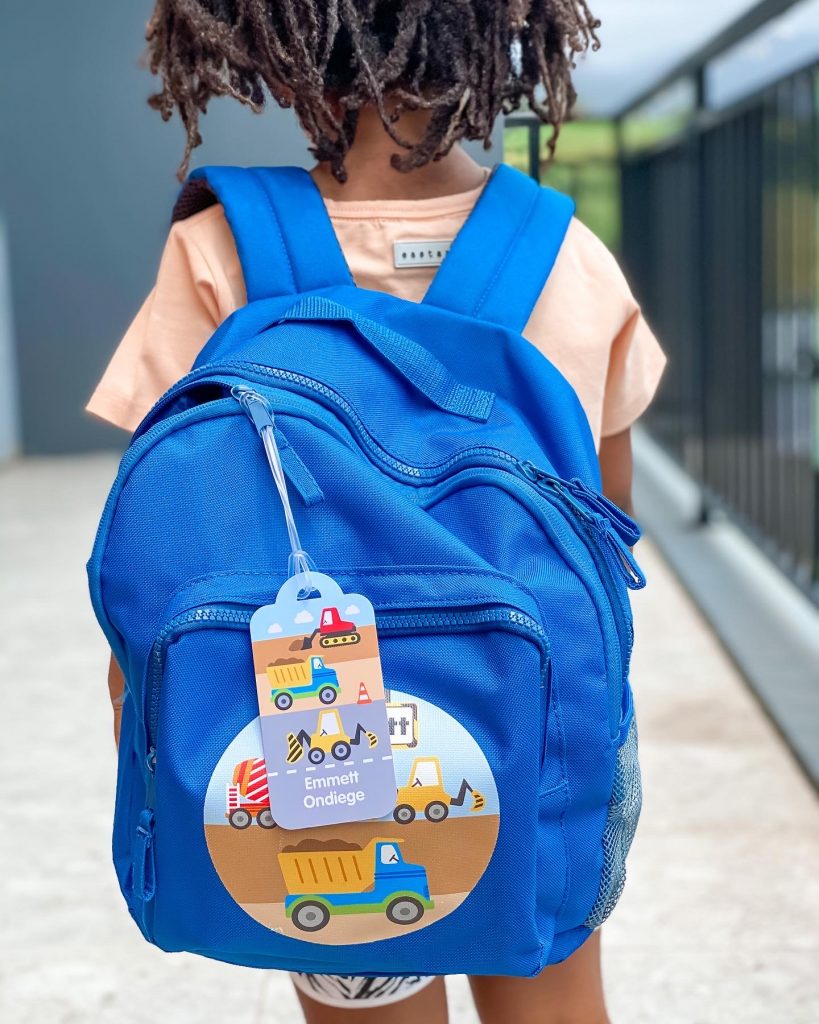 Kids Flexi Bag Tags: Make School Pick Up Easier and Faster - Bright ...