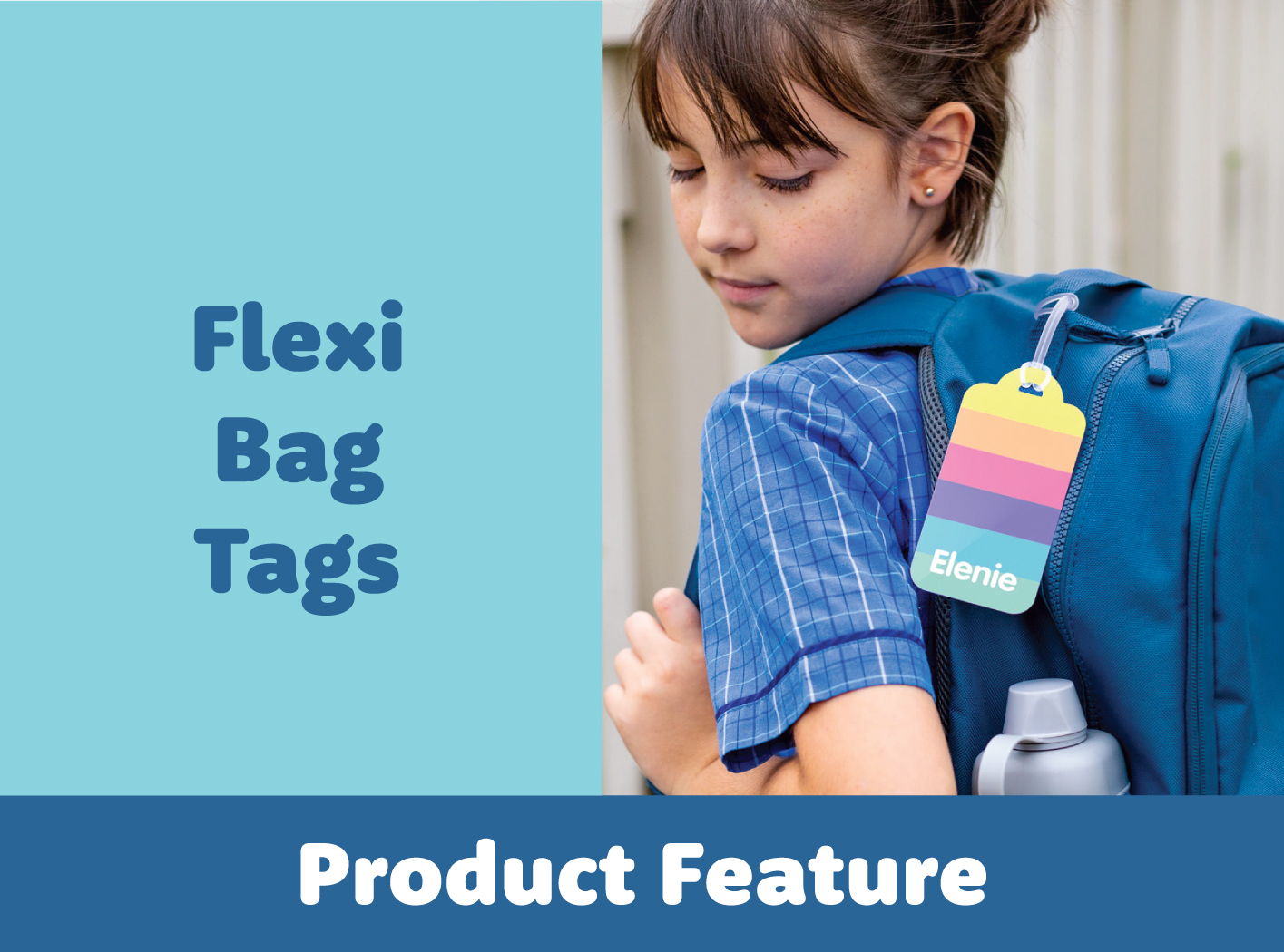 Kids Flexi Bag Tags: Make School Pick Up Easier and Faster - Bright ...
